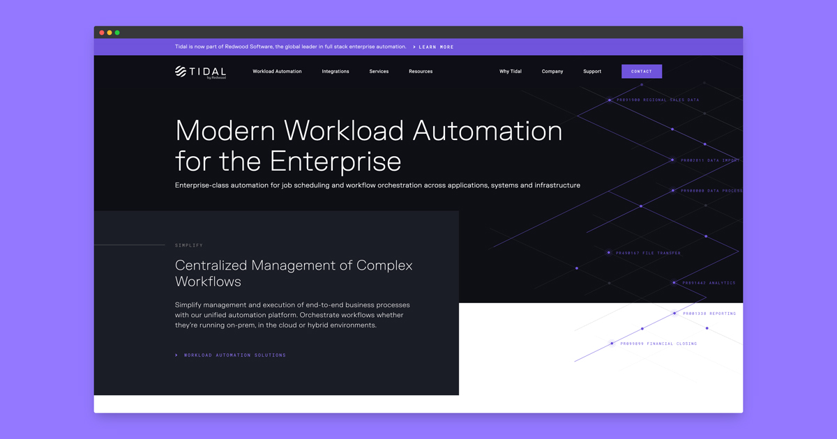 Compare Tidal Workload Automation with Open Source Job Scheduler | Tidal Compare Tidal Workload Automation with Open Source Job Scheduler | Tidal